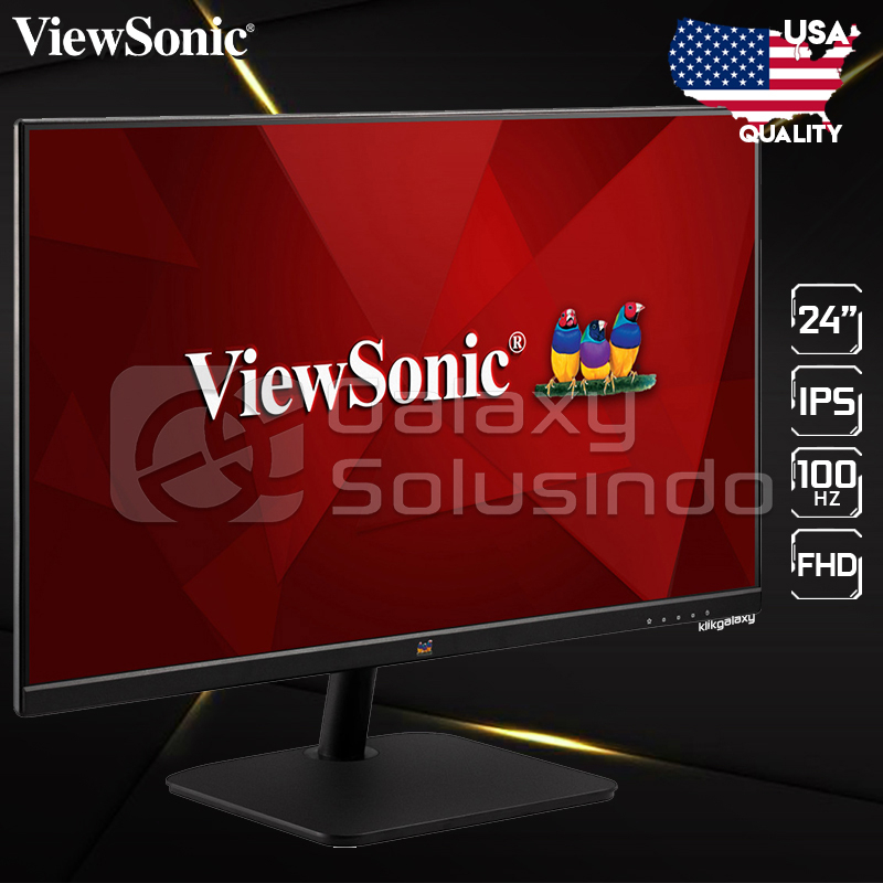Jual ViewSonic VA2432-H 24" IPS FHD 100Hz HDMI Monitor | Shopee Indonesia