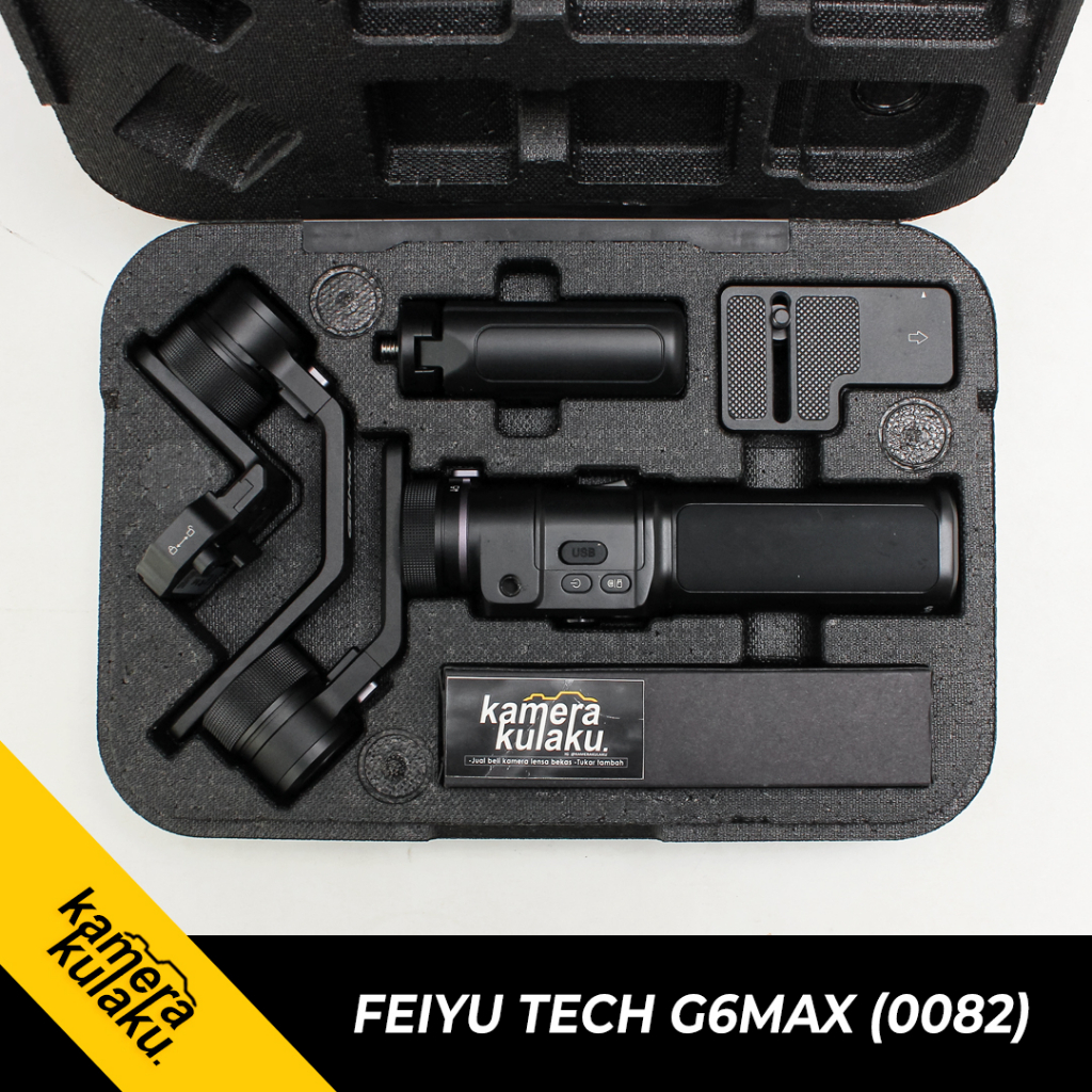 Jual Feiyu G6 MAX Feiyutech g6max Cocok Untuk Mirroles EOS M50 M6 M3 Sony A6000 A6300 A6400 ...