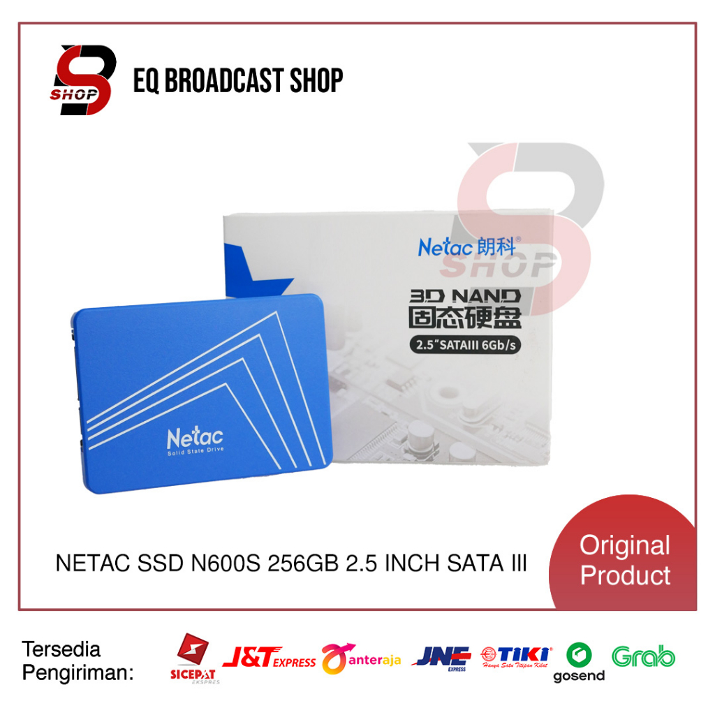 Jual Netac Ssd N600s 256gb 2 5 Inch Sata Iii Shopee Indonesia