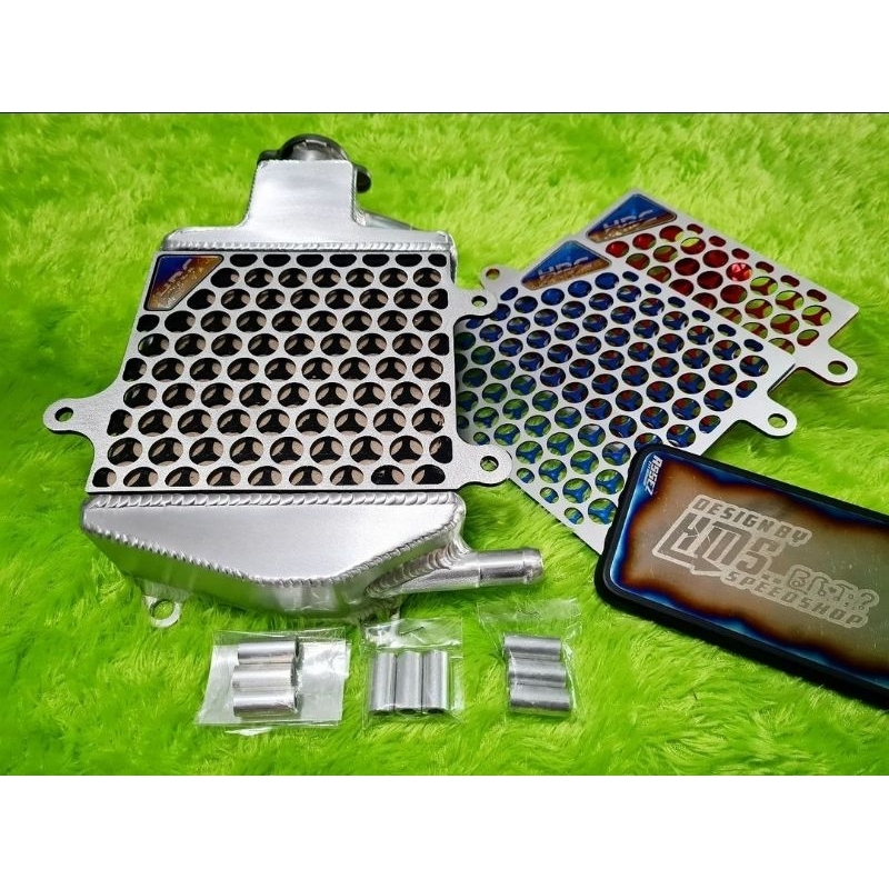 Jual Cover Radiator Titanium HRC Honda Pcx 150 & Vario125-150 ...