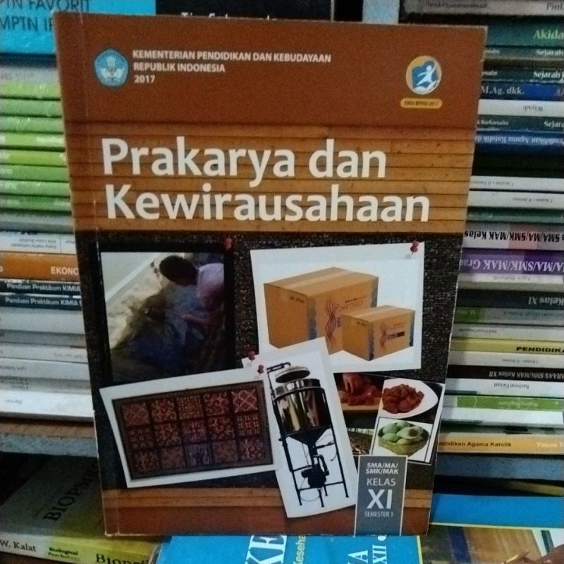 Jual Prakarya dan kewirausahaan kelas 2-11/XI SMA semester 1 | Shopee ...
