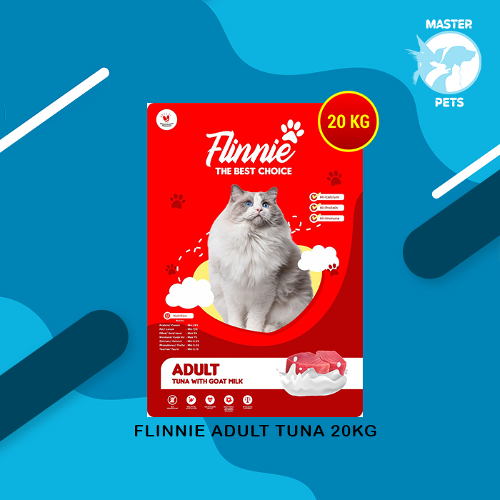 Jual Makanan Kucing Flinnie Cat Food Adult Kitten 20 Kg | Shopee Indonesia