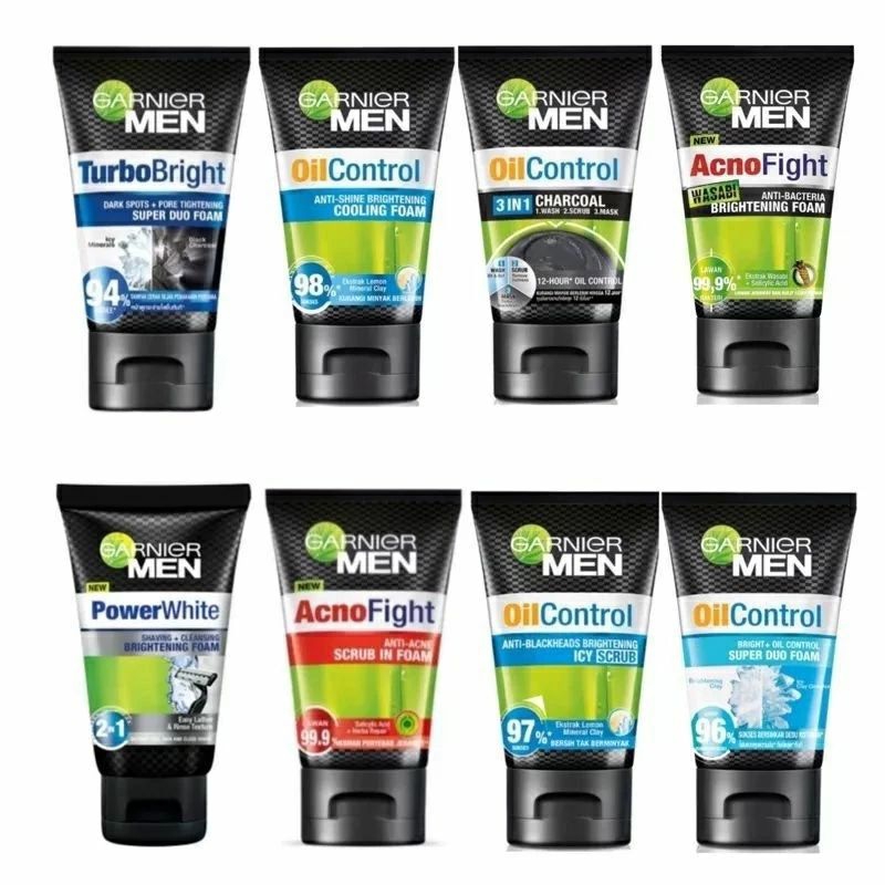 Jual GARNIER MAN FACIAL WASH 100 ML | Shopee Indonesia