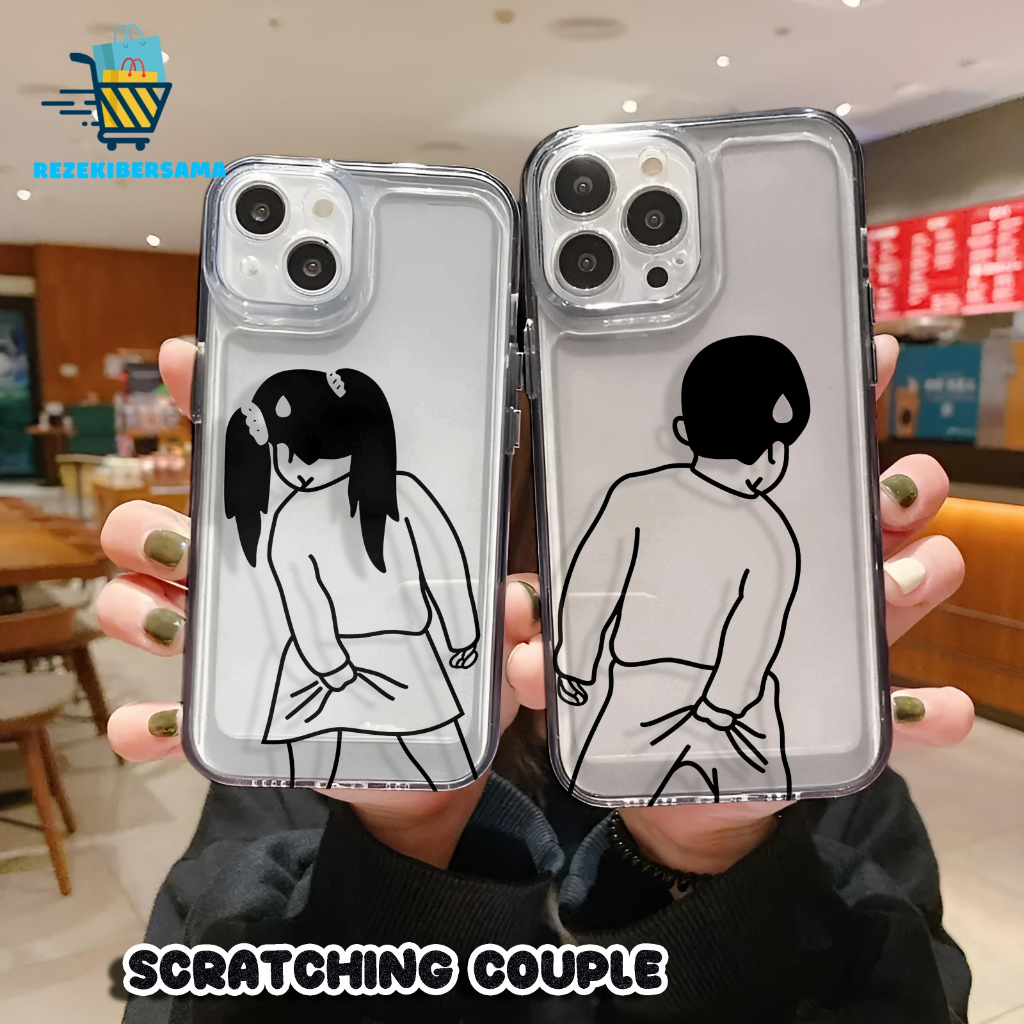 Jual SOFTCASE CASE CASING AIR BAG CUSTOM COUPLE LUCU UNTUK J7 PRIME PLUS A02 A5 A5S A7 Y12 Y12A ...
