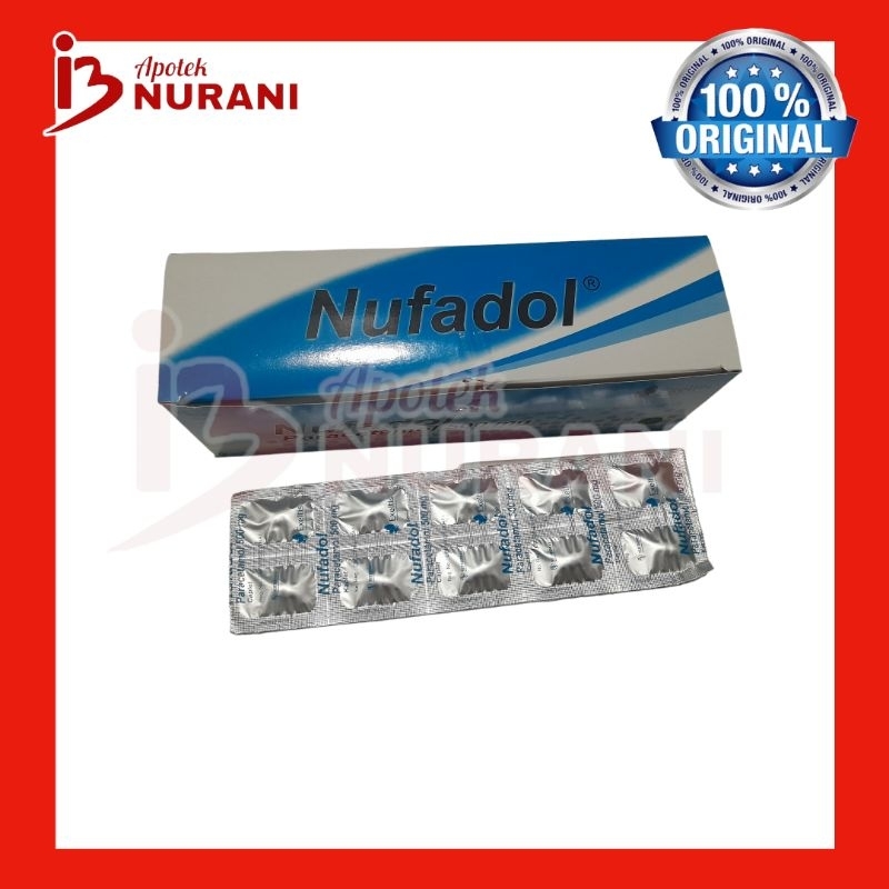 Jual NUFADOL STRIP @10 TABLET obat demam & nyeri | Shopee Indonesia