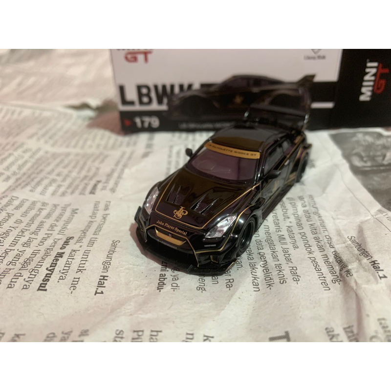 Jual Mobil Nissan R35 Jps Hitam Mini Gt | Shopee Indonesia