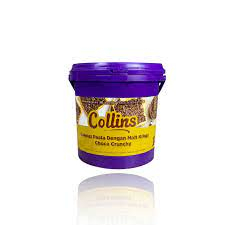 Jual Coklat Collins 1kg Crunchy Kharisma Frozenmart | Shopee Indonesia