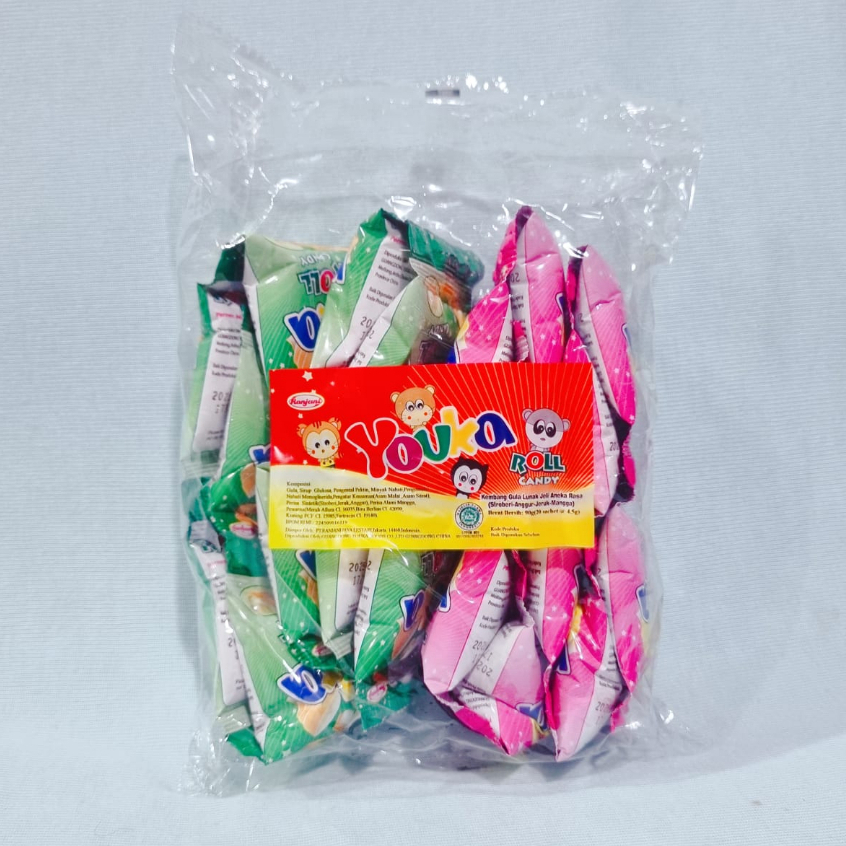 Jual Youka Roll Candy (1 Pack isi 20 Pcs) | Shopee Indonesia
