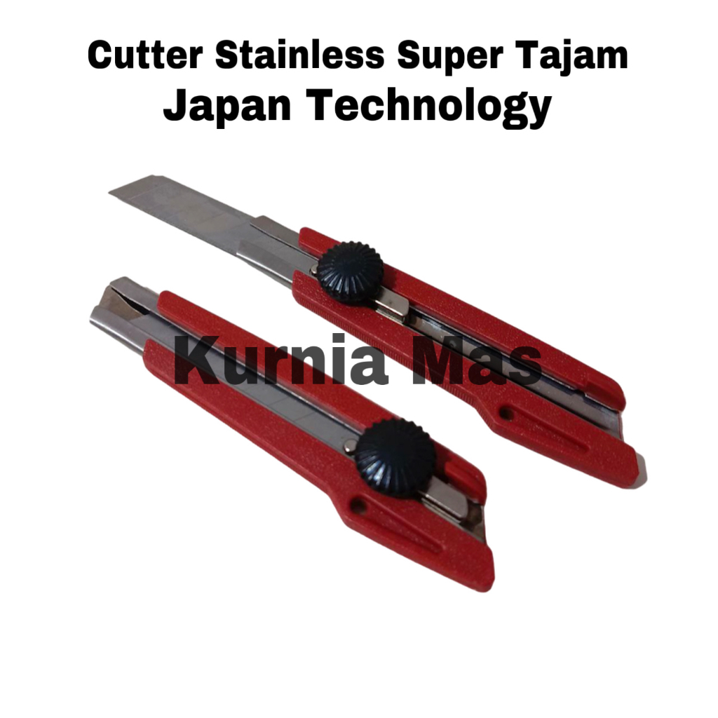 Jual Cutter Besar Super Tajam Alat Pemotong Kertas Pisau Cutter JAPAN ...