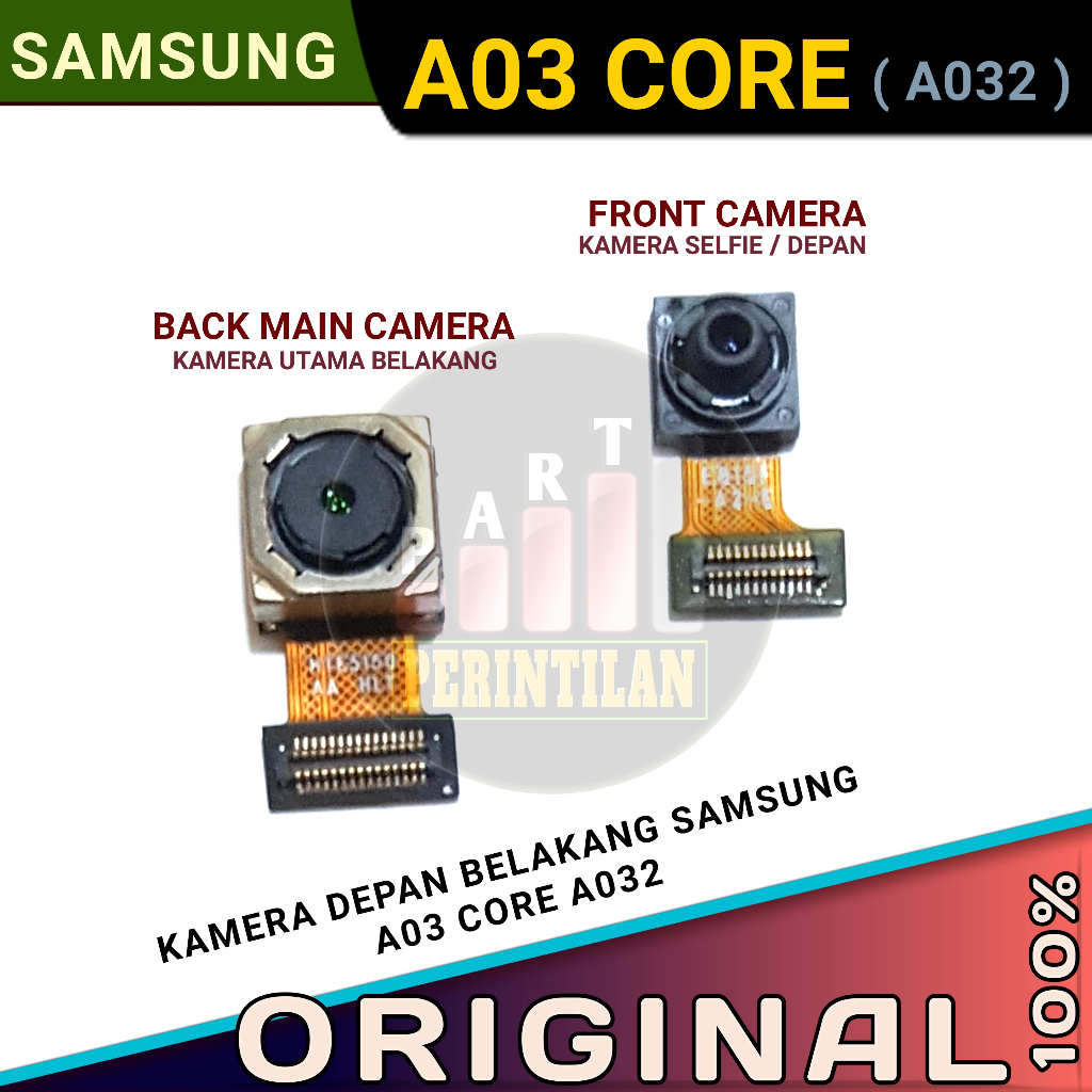 Jual KAMERA DEPAN BELAKANG SAMSUNG A03 CORE A032 ORIGINAL | Shopee Indonesia