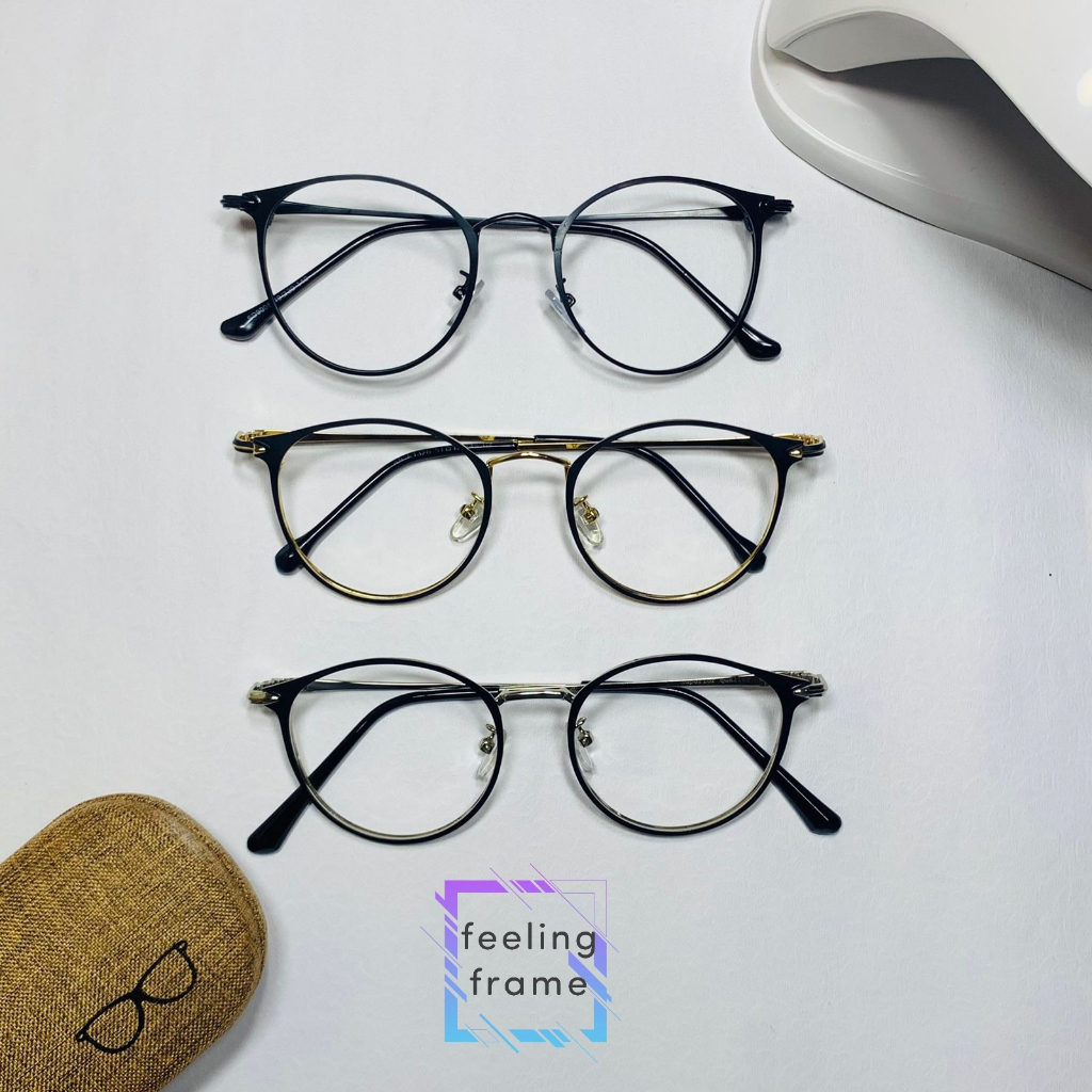 Jual FRAME KACAMATA BESI STAINLESS BULAT KOREA ROSIE SERIES | Shopee ...