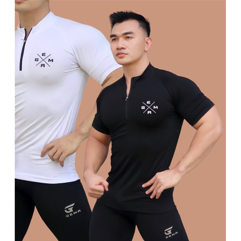 Jual Outfit Kaos olahraga Gema Sportswear kaos gym koas fitness baju ...