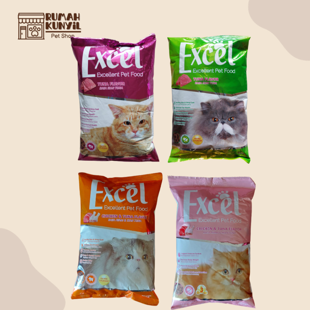 Jual EXCEL CAT FOOD Kemasan Fresh Pack 500 gram | Shopee Indonesia