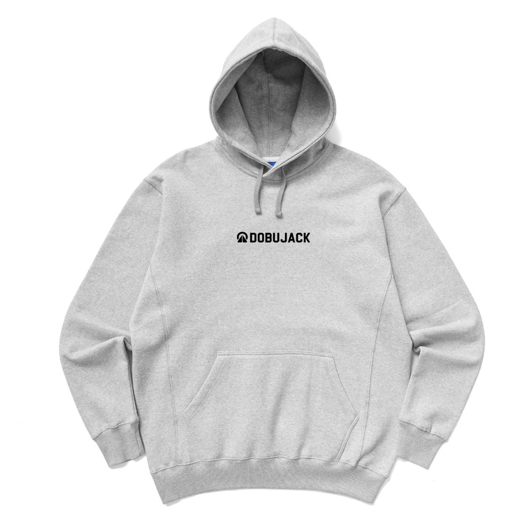 Jual Dobujack Litlle Black Logo Hoodie Misty | Shopee Indonesia