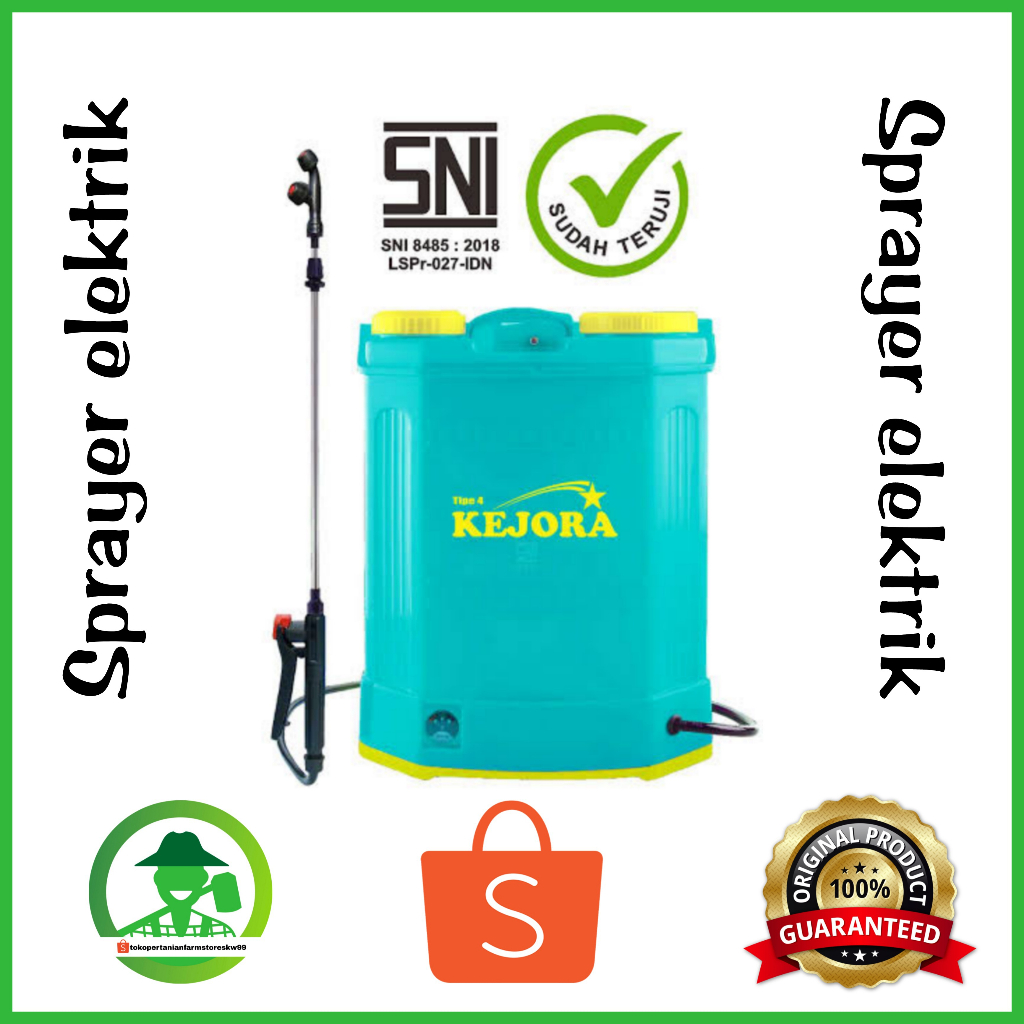 Jual sprayer elektrik 16 liter merek kejora CBA | Shopee Indonesia