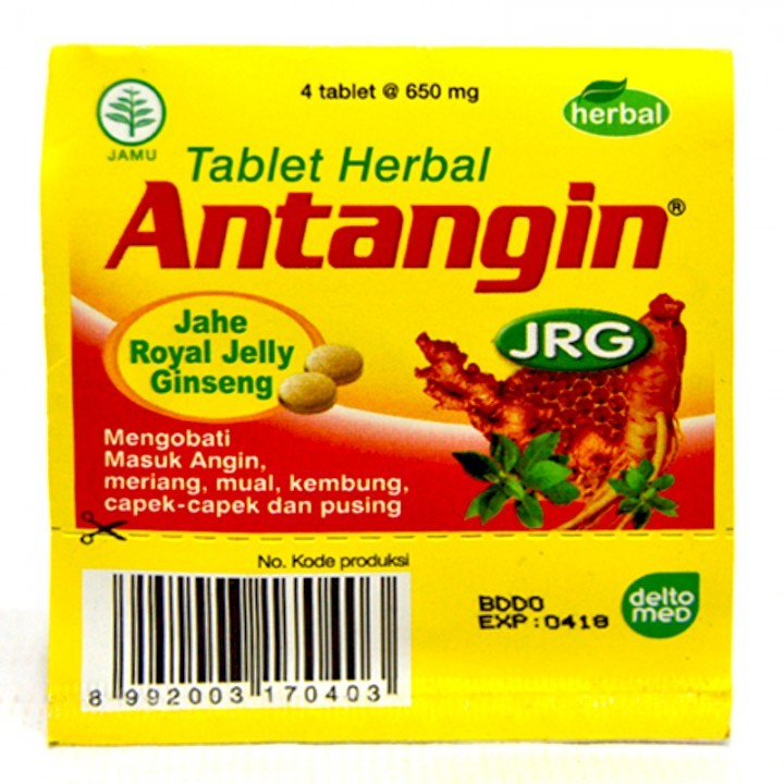 Jual Antangin JRG Tablet 1 LEMBAR | Shopee Indonesia