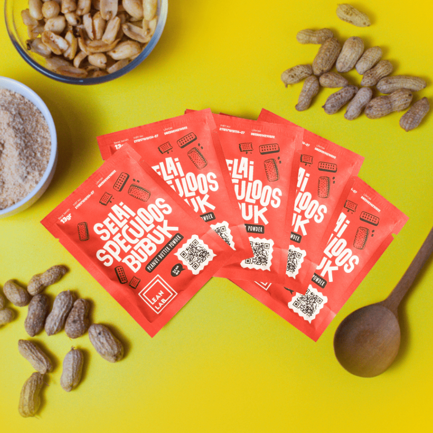 Jual Lean Lab 2GO Selai Speculoos (13gr x5) Peanut Butter Powder ...