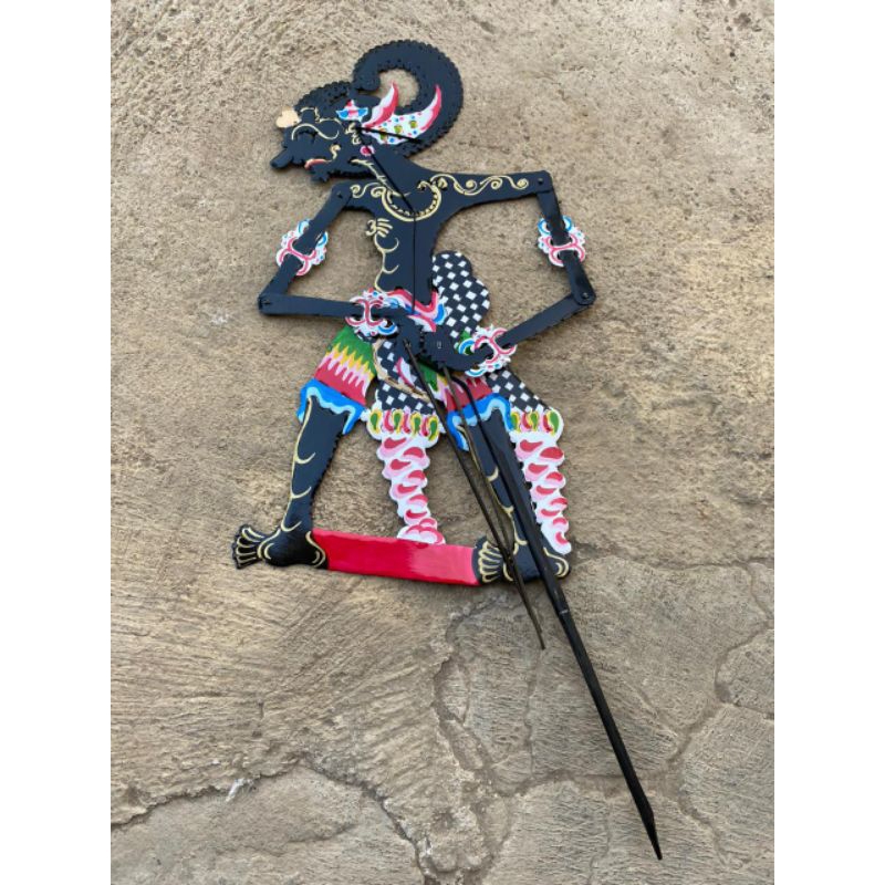 Jual Wayang Werkudoro Ireng Wayang Bimo Ireng Wayang Brotoseno Standar ...