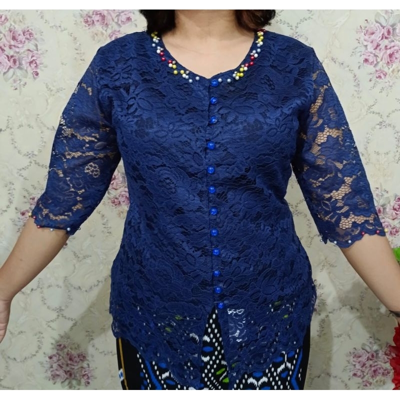Jual Kebaya simple kancing depan | Shopee Indonesia