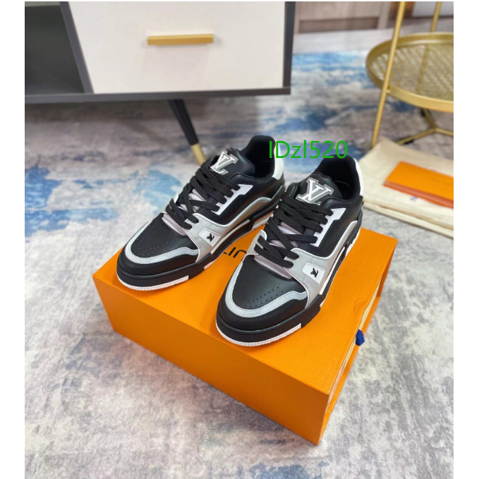 Jual Original Louis Vuitton/LV Men's Trainer Sneakers | Shopee Indonesia