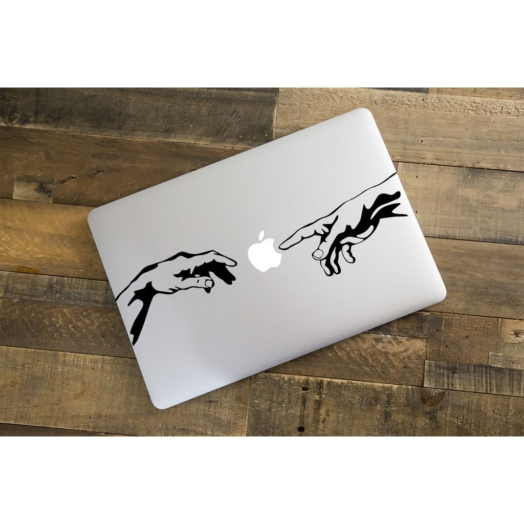 Jual Stiker Adam and God's hands by Michelangelo - Laptop Decal Macbook ...