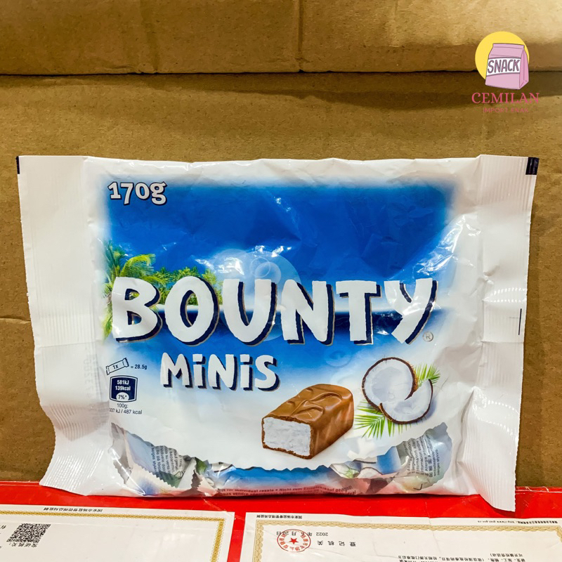 Jual Bounty Minis Coklat Kelapa | Shopee Indonesia