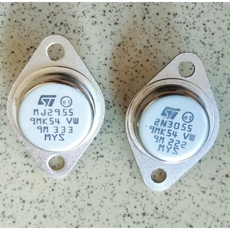 Jual TRANSISTOR JENGKOLAN SATU SET MJ2955 2N3055 | Shopee Indonesia