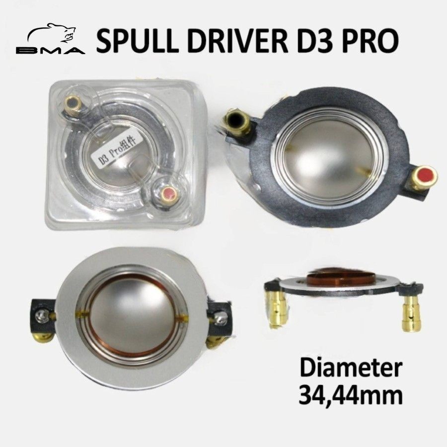 Jual Spull Tweeter BMA D3 Pro Spul Spool Tweter Twiter Driver BMA D3 Pro | Shopee Indonesia