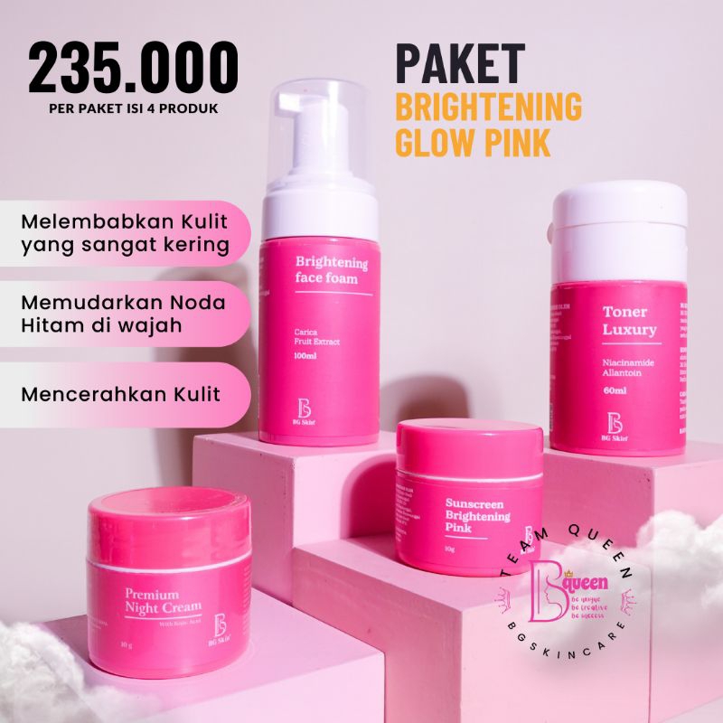 Jual PAKET BRIGHTENING PINK BG SKIN | Shopee Indonesia Jual PAKET BRIGHTENING PINK BG SKIN | Shopee Indonesia