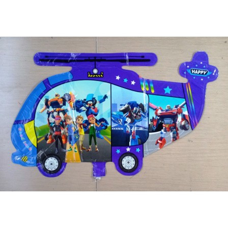 Jual 1pack HELI TOBOT (BALON GAS/FOIL/TERBANG/KARAKTER ) | Shopee Indonesia