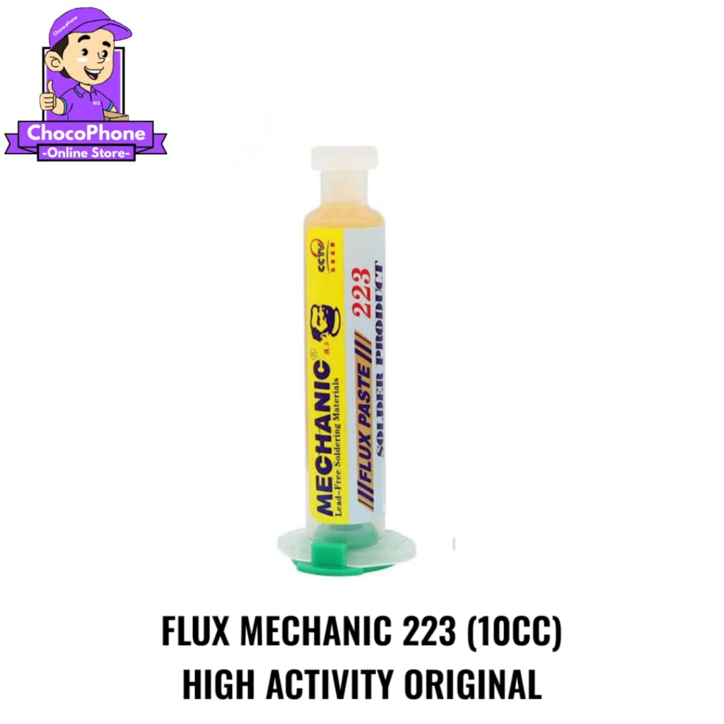 Jual Flux Mechanic High Activity 223 10CC Flux Pasta Solder UV-223 Original | Shopee Indonesia