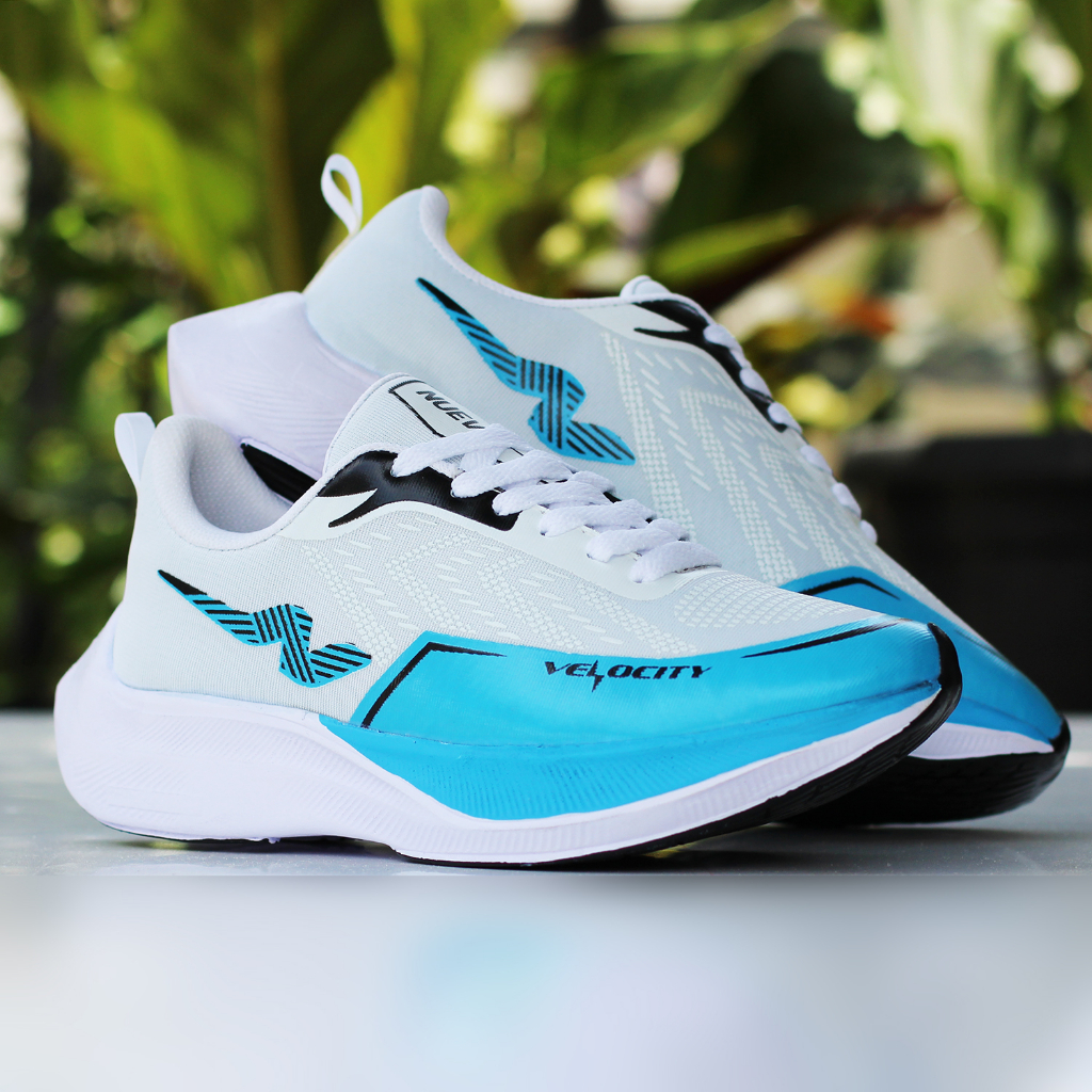 Jual Sepatu Sneakers Pria Original Putih Sepatu Lari Olahraga Cowok Casual Jogging Running Sport ...