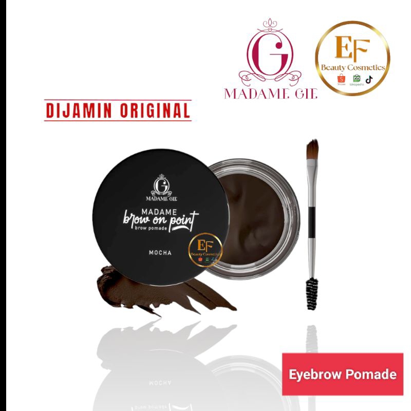 Jual MADAME GIE Brow On Point Brow Pomade - Krim Alis | Shopee Indonesia
