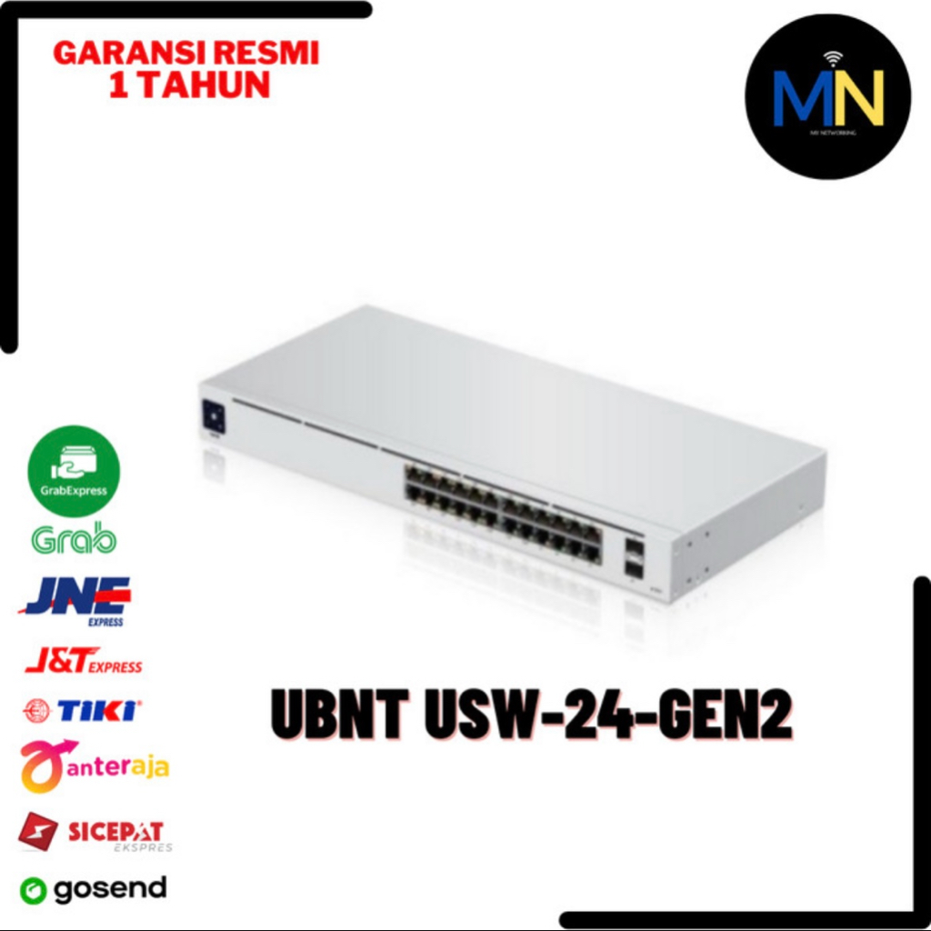 Jual Ubiquiti USW-24 Gen2 UBNT UniFi Switch 24-Port | Shopee Indonesia