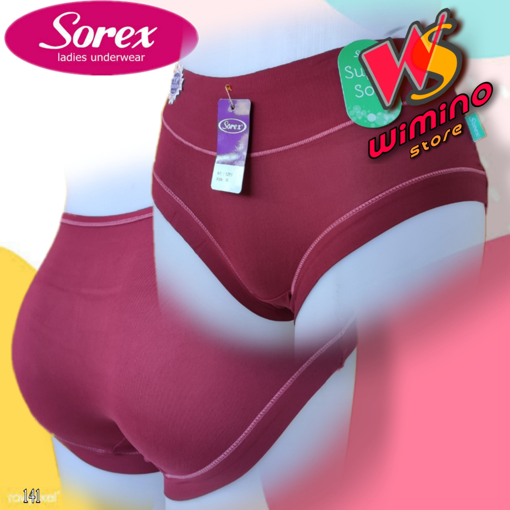 Jual W141 (3 - 12 Pcs) Sorex Celana Dalam Wanita Dewasa, Celana Dalam ...