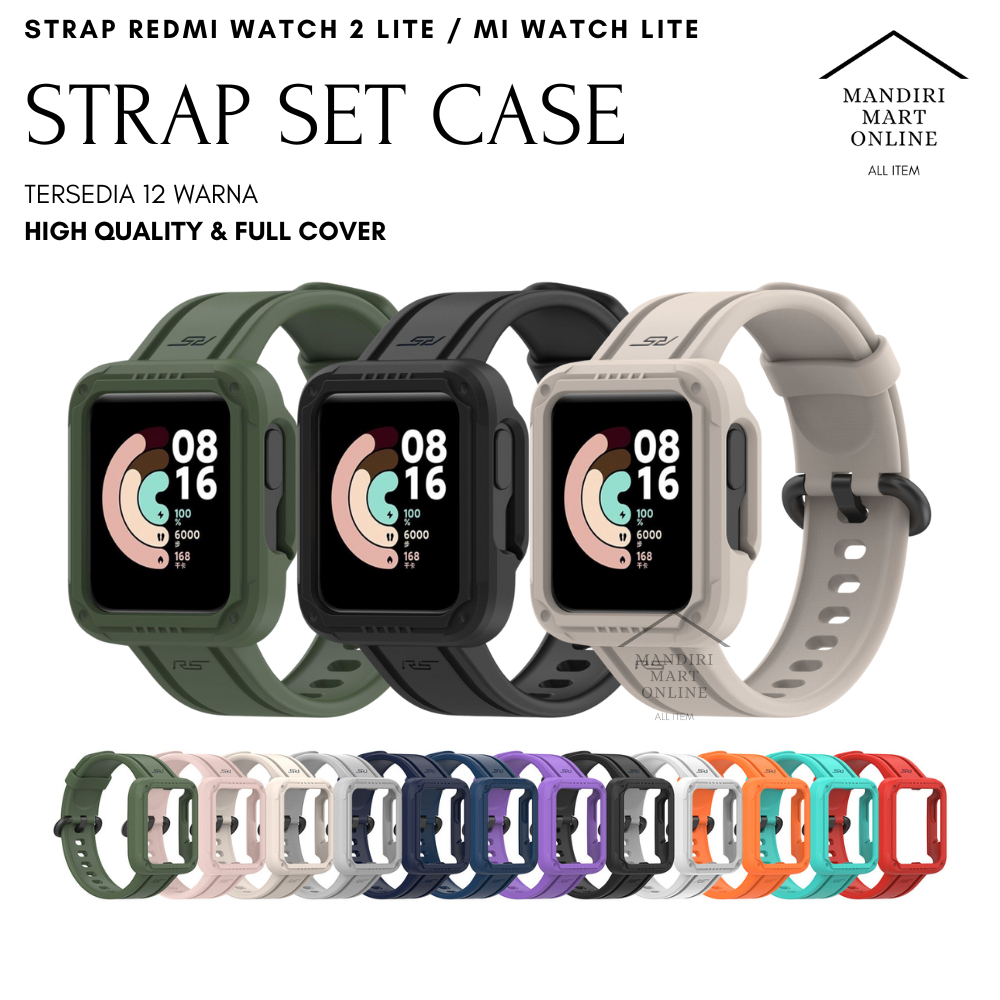 Jual Strap Redmi Watch 2 Lite / Mi Watch Lite SET Tali Pengganti Redmi Watch Lite 1 2 Bahan ...