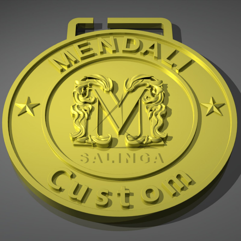 Jual CUSTOM MEDALI LOGAM + TALI LANYARD CUSTOM - MENDALI 3D TIMBUL BISA ...