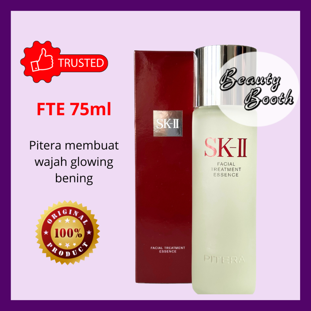 Jual SK-II SKII SK2 SK II Facial Treatment Essence 75ml FTE 75 ML Pitera Kulit Wajah Muka Bersih ...