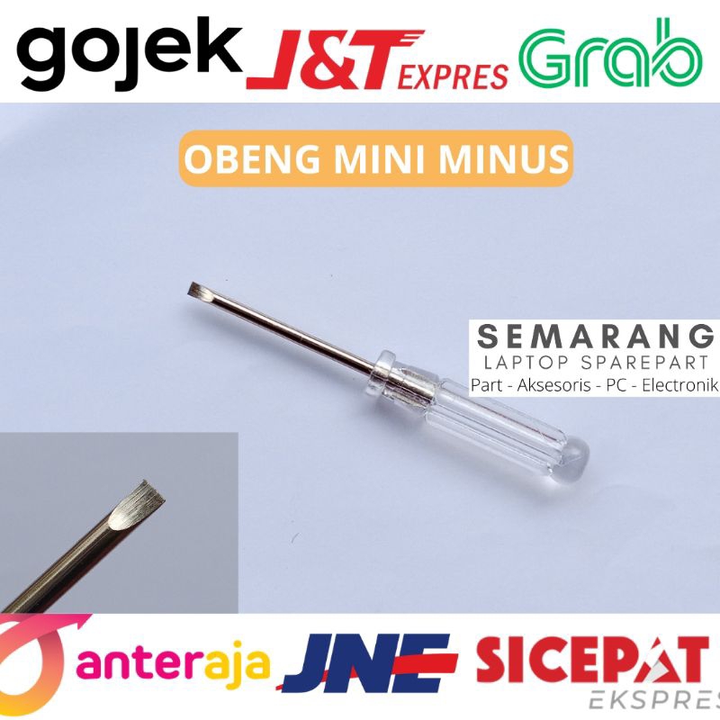 Jual OBENG KECIL Serbaguna Plus Minus Pendek Mini Murah Screwdriver Jam ...