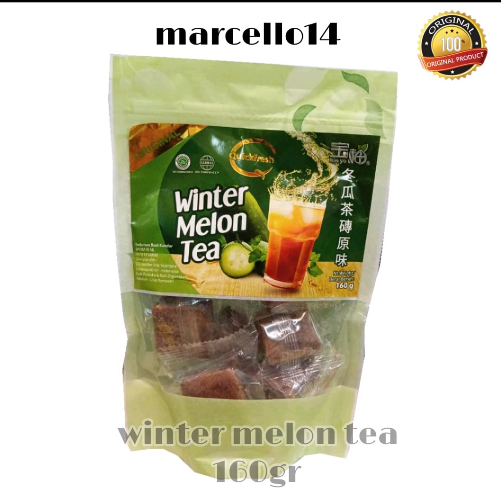 Jual Guick Fresh Winter Melon Tea / Teh Buah Kundur Original 160gr ...