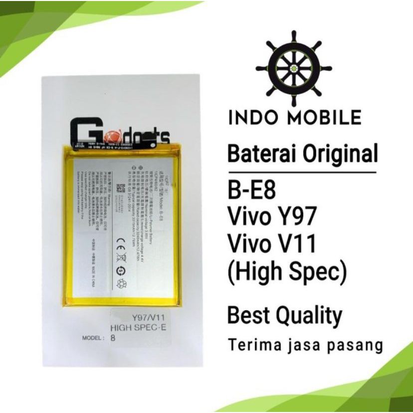 Jual BATTERY VIVO Y97 / V11 B-E8 HIGH SPEC ORIGINAL | Shopee Indonesia
