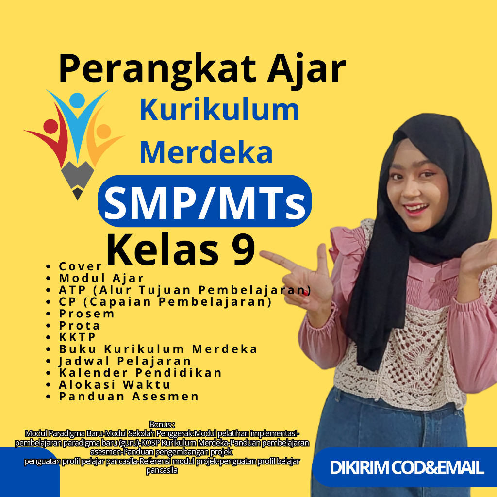 Jual PERANGKAT AJAR KURIKULUM MERDEKA SMP MTs KELAS 9 FASE D | Shopee Indonesia