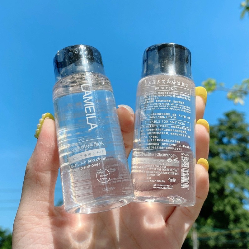 Jual Lameila Makeup Remover Pembersih Make Up 60 ML | Shopee Indonesia