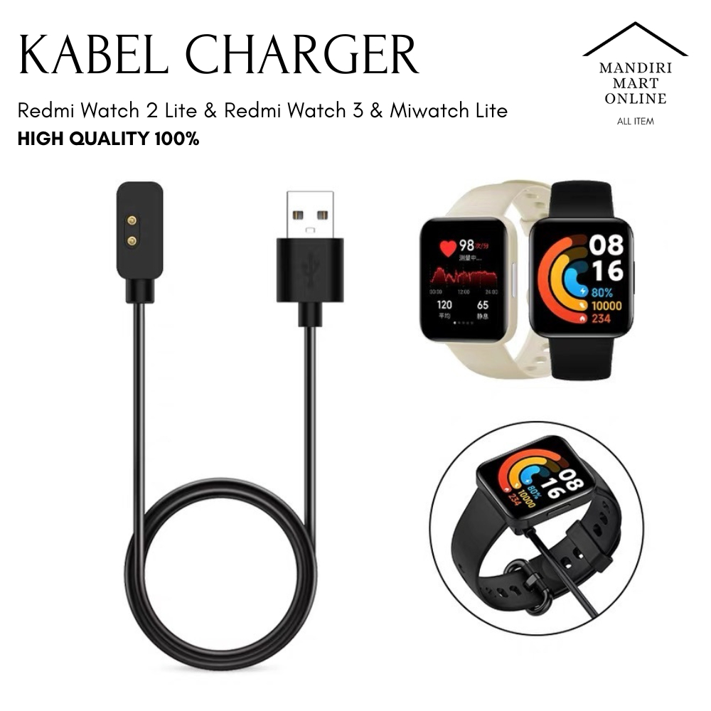 Jual Kabel Charger Redmi Watch 3 /Redmi Watch 2 Lite / Mi Watch Lite ...