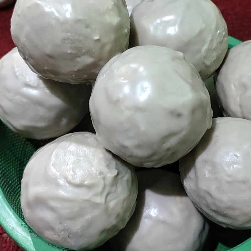 Jual Replika makanan Baso mentah ( Paket 1 Set 6 pcs baso besar ukuran ...