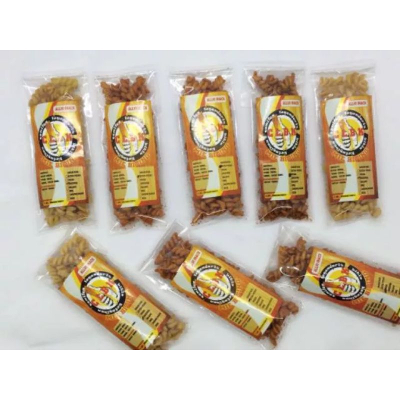 Jual PROMO MURAH CLBK Macaroni Spiral Mie Lidi Mie Biting Kekinian 40 ...
