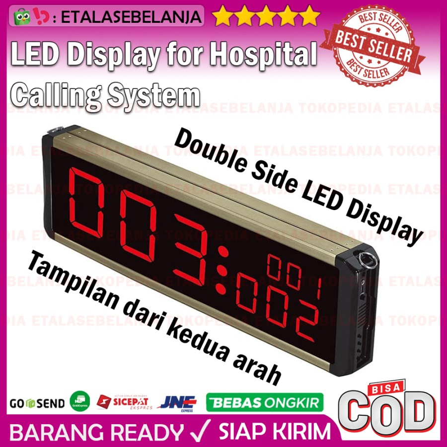 Jual LED DUAL DISPLAY WIRELESS RECEIVER FOR NURSE CALLING SYSTEM Y-128E ...
