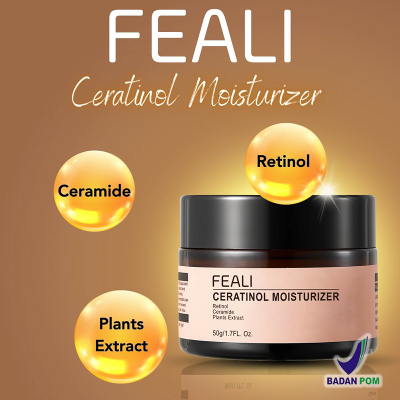 Jual Feali Ceratinol Moisturizer - Pelembab Wajah Memperbaiki Skin ...