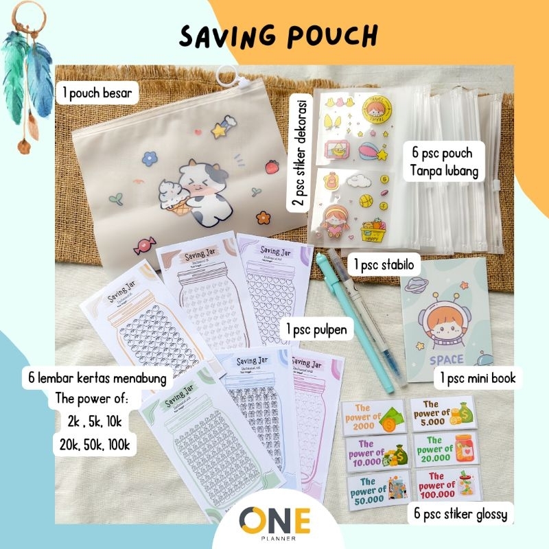 Jual PAKET SAVING POUCH | PAKET SAVING CHALLENGE SAVING FUNDS | Shopee ...