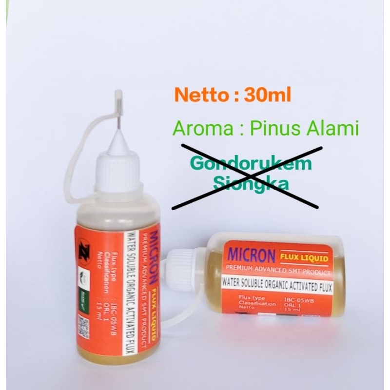 Jual FLUX CAIR RENDAH ASAP FLUX SOLDER MICRON 20ML | Shopee Indonesia